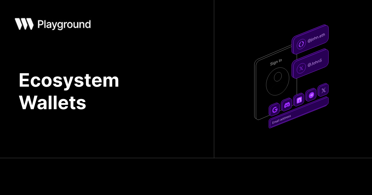 Ecosystem Wallets | thirdweb Playground