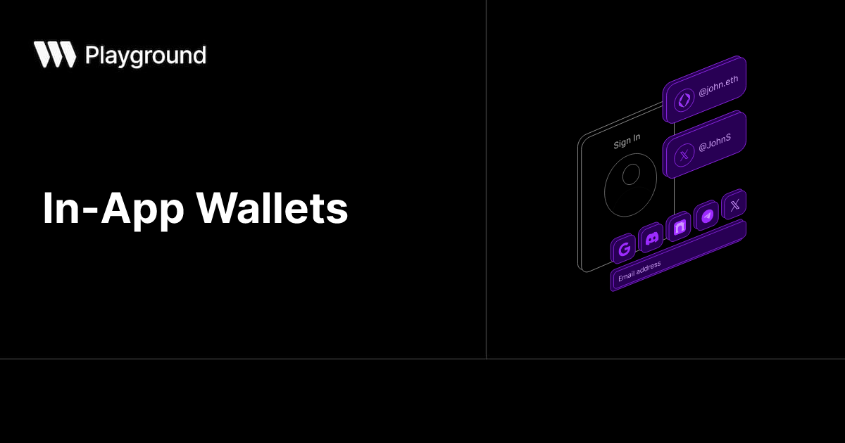 In-App Wallets | thirdweb Playground